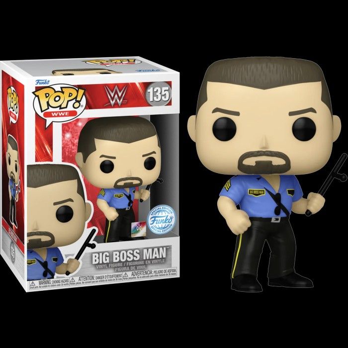 Funko Pop! WWE - Big Boss Man #135, Hobbies & Toys, Toys & Games on ...