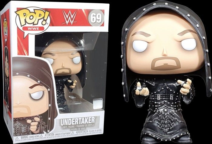 Funko Pop! WWE - The Undertaker Hooded #69, Hobbies & Toys, Toys ...