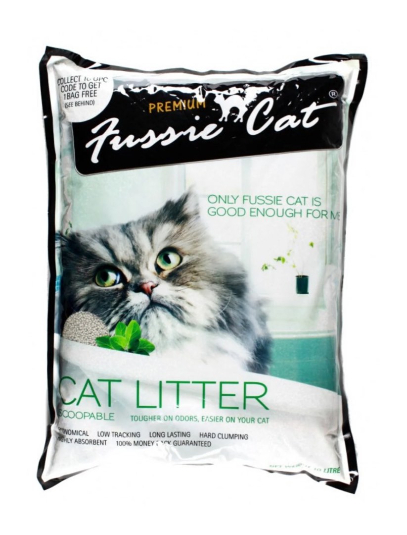 Fussie cat litter 10L unscented, Pet Supplies, Health & Grooming on ...