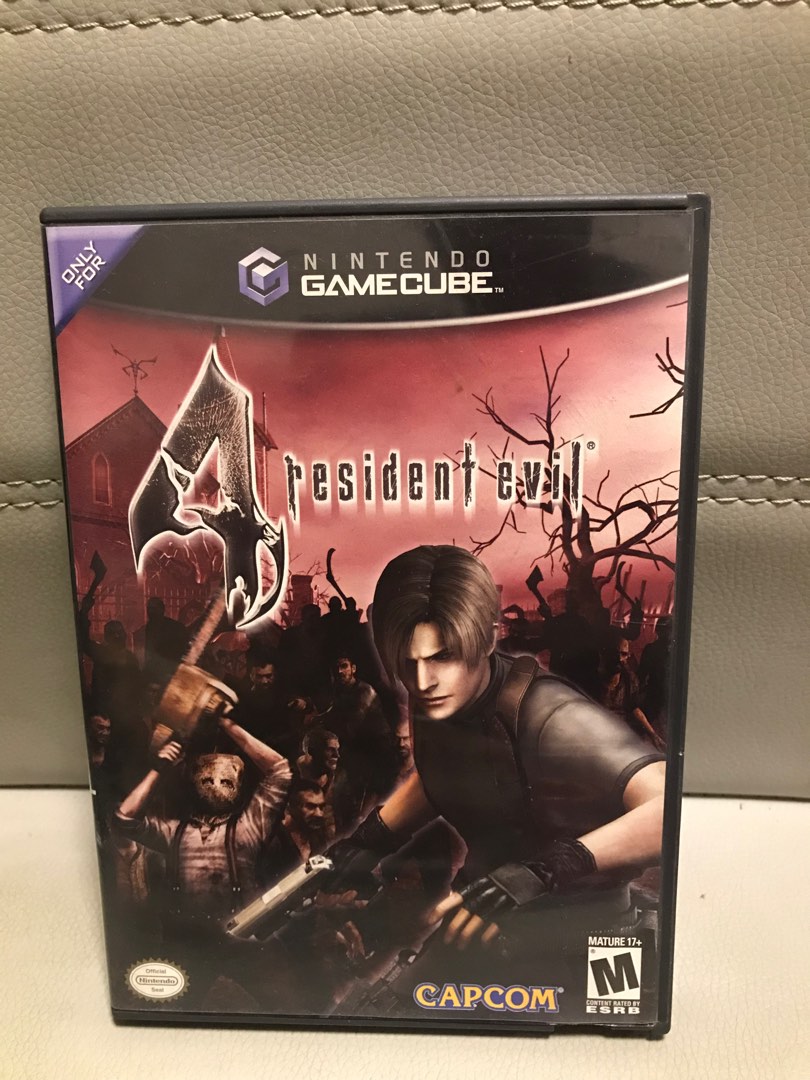 Gc resident evil 4, 電子遊戲, 電子遊戲, Nintendo 任天堂 - Carousell