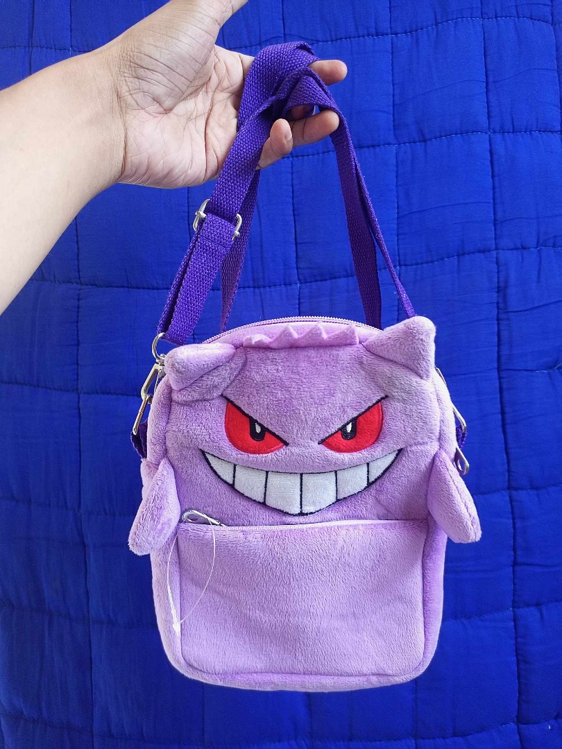Gengar Sling Pokemon Plush Bag (Nintendo), Hobbies & Toys, Toys & Games ...
