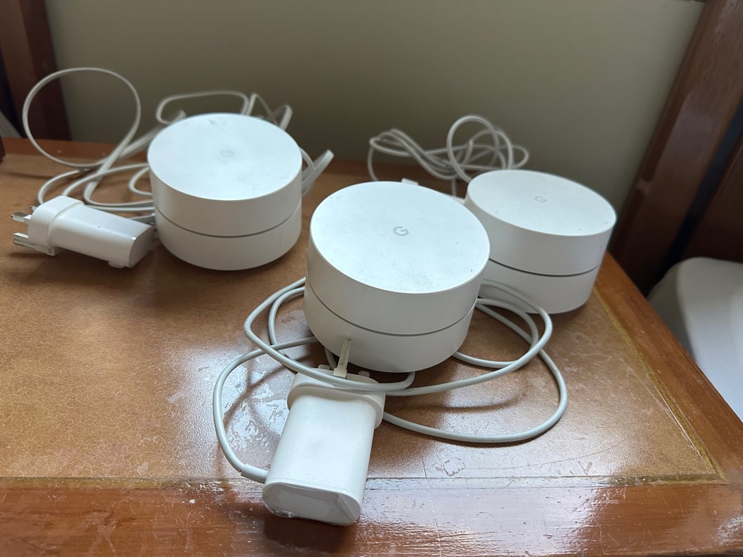 Google wifi mesh (3 unit bundle), Computers & Tech, Parts & Accessories ...