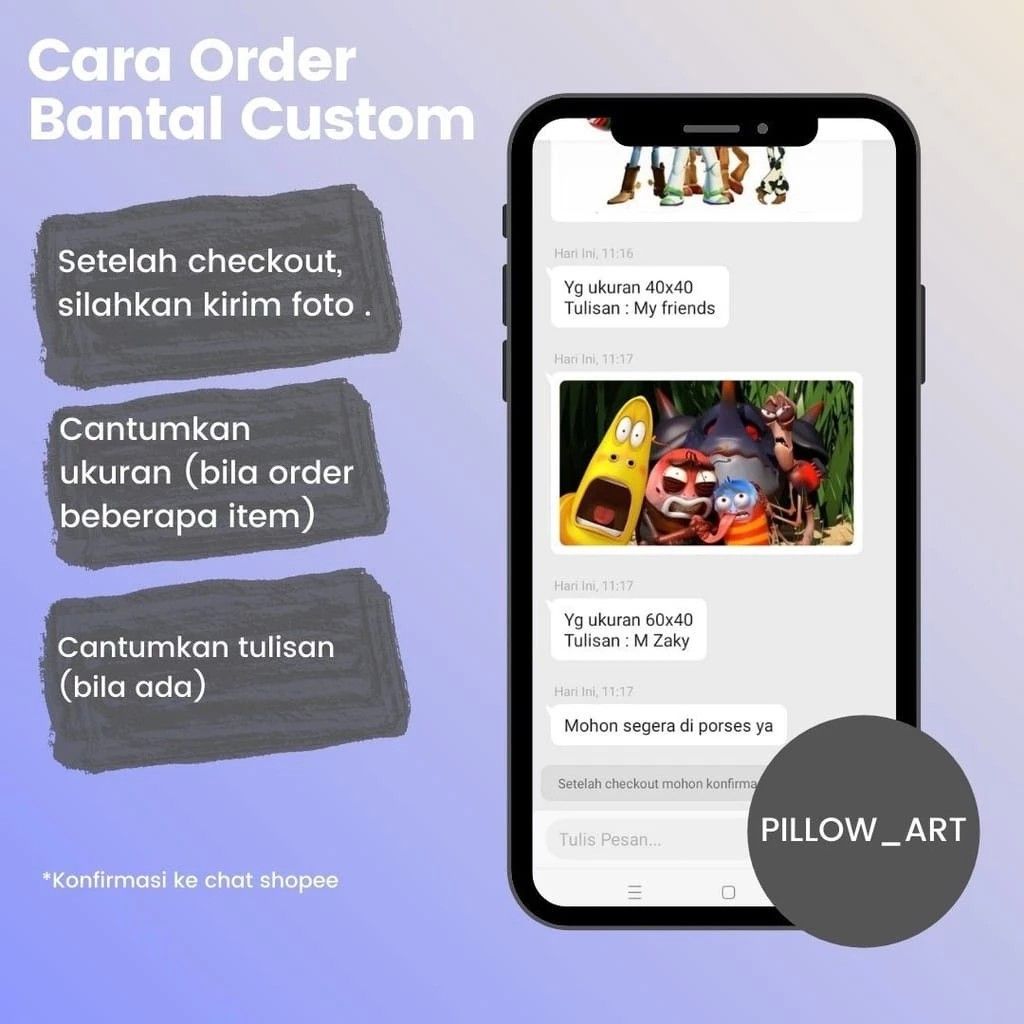 Guling Foto Custom Fullprint, Bayi & Anak, Lainnya di Carousell