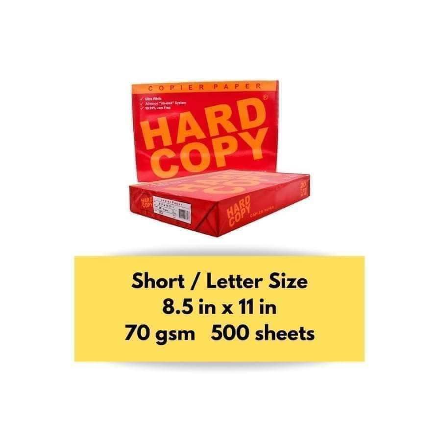 Hard Copy Bond Paper, Hobbies & Toys, Stationary & Craft, Stationery ...