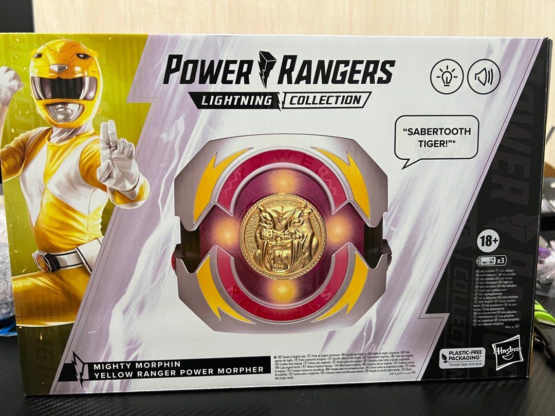 Hasbro Brand NEW Power Morpher Yellow Power Rangers, Hobbies & Toys ...