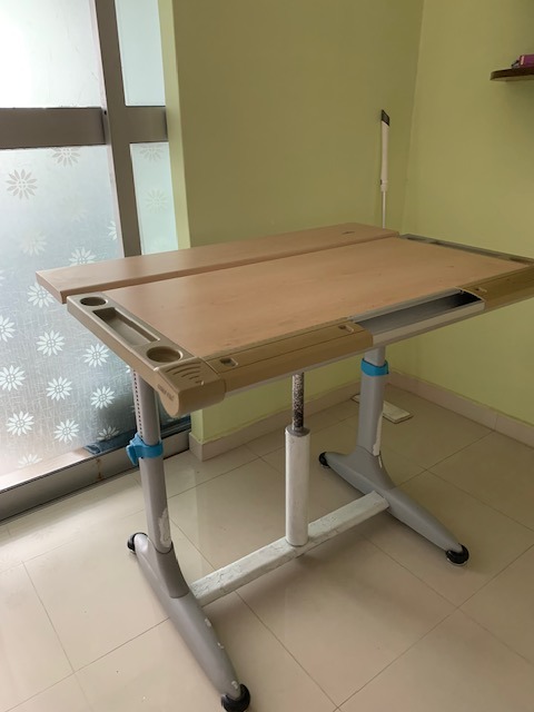 Height Adjustable Study Table for Kid, Furniture & Home Living ...