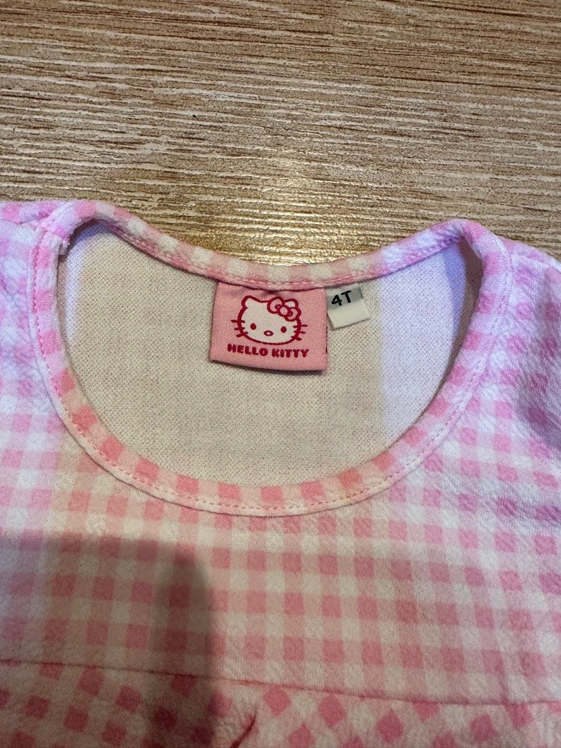 Hello kitty H&M polka dot set girls kids, Babies & Kids, Babies & Kids Fashion on Carousell