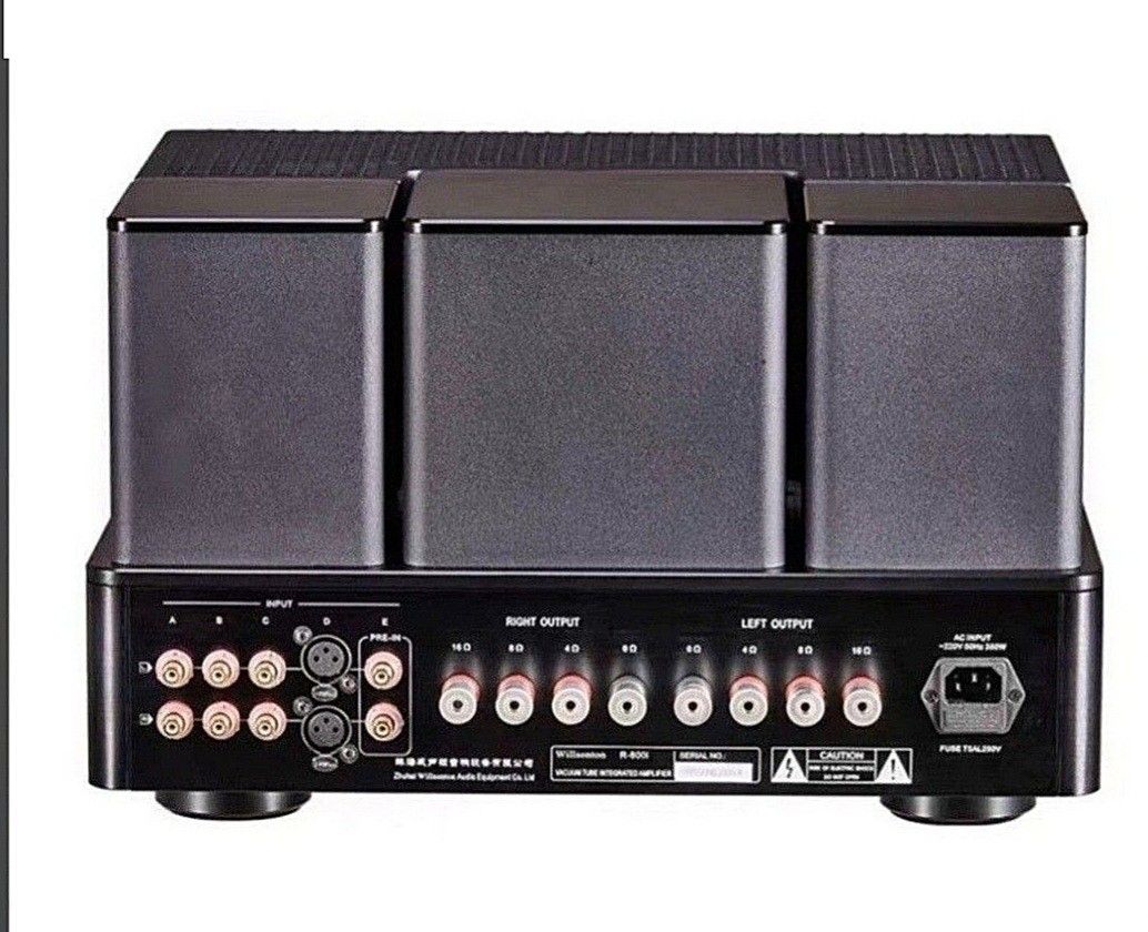 Highly raved Willsenton R800i (with 805 bulbs) Tube Amp (300B / 274b ...