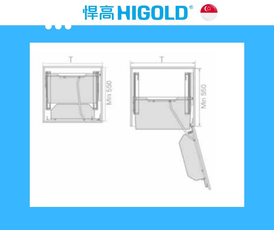 Higold 309041 Mini Pantry, Furniture & Home Living, Bathroom & Kitchen ...