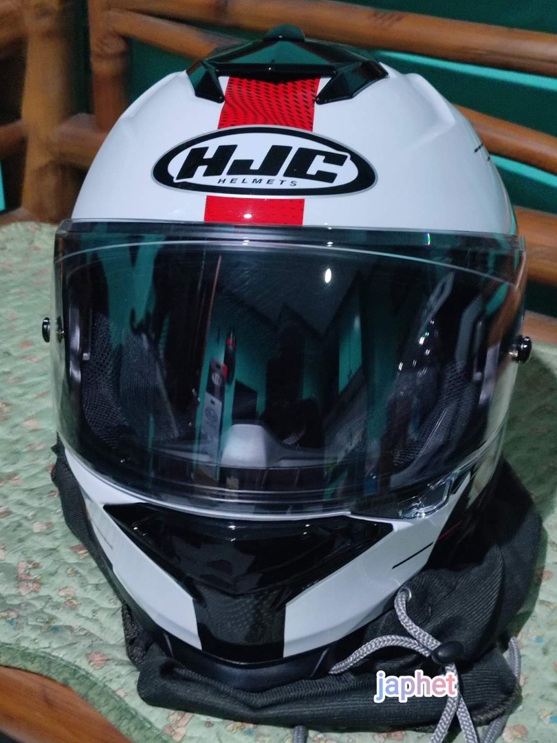 HJC Helmet i71 Peka MC1, Motorbikes, Motorbike Parts & Accessories, Helmets and other Riding ...