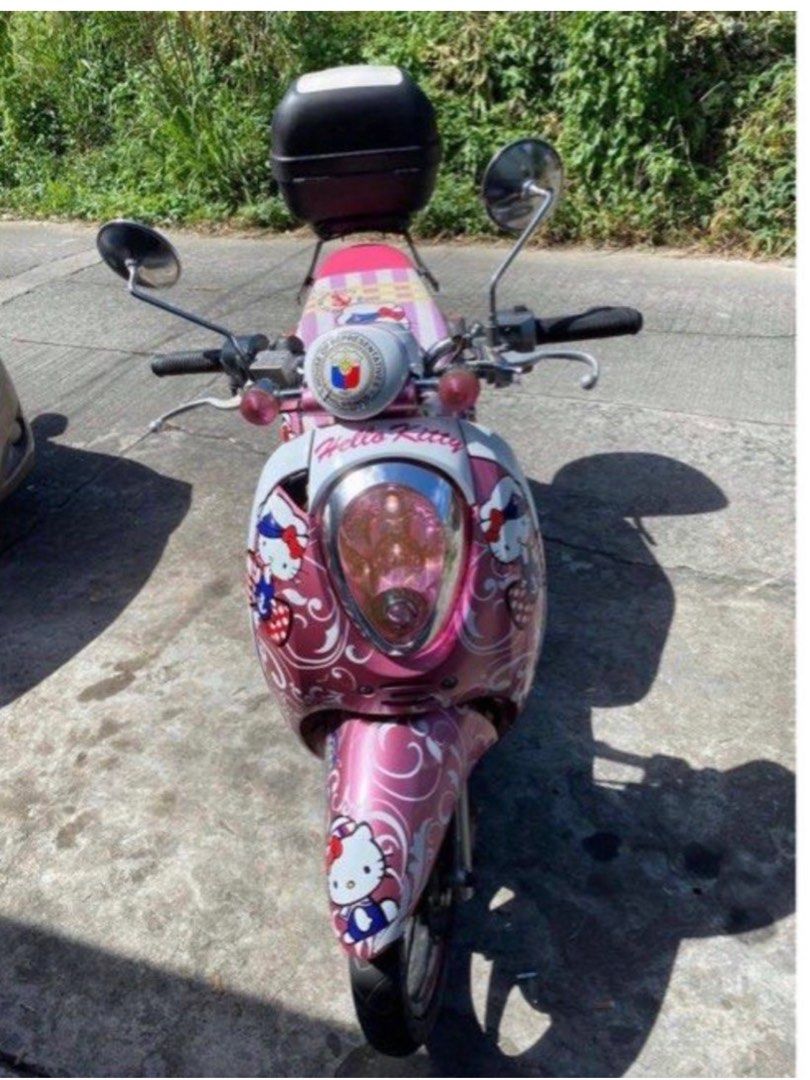 Honda scoopy pink, Motorbikes, Motorbikes for Sale on Carousell