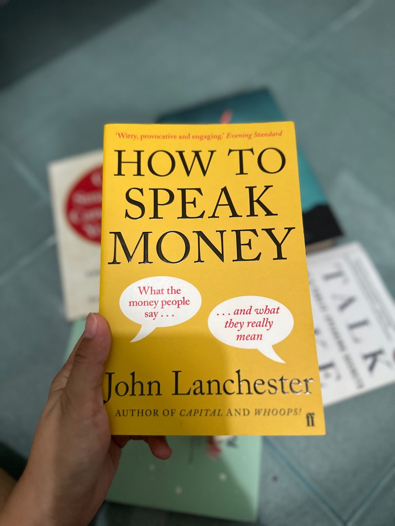 How to speak like money, Hobbies & Toys, Books & Magazines, Fiction ...