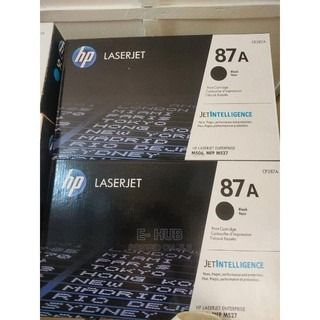 HP 87A Black Original LaserJet Toner Cartridge, CF287A, Computers ...