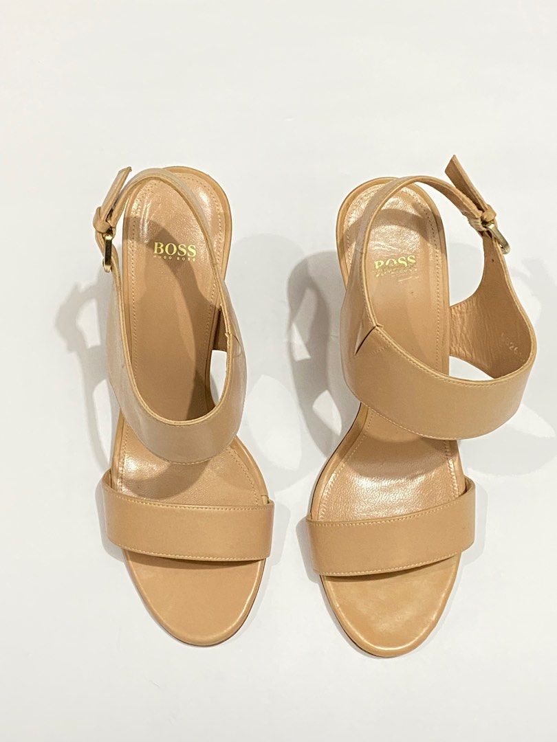Hugo Boss, Women's Fashion, Footwear, Heels on Carousell