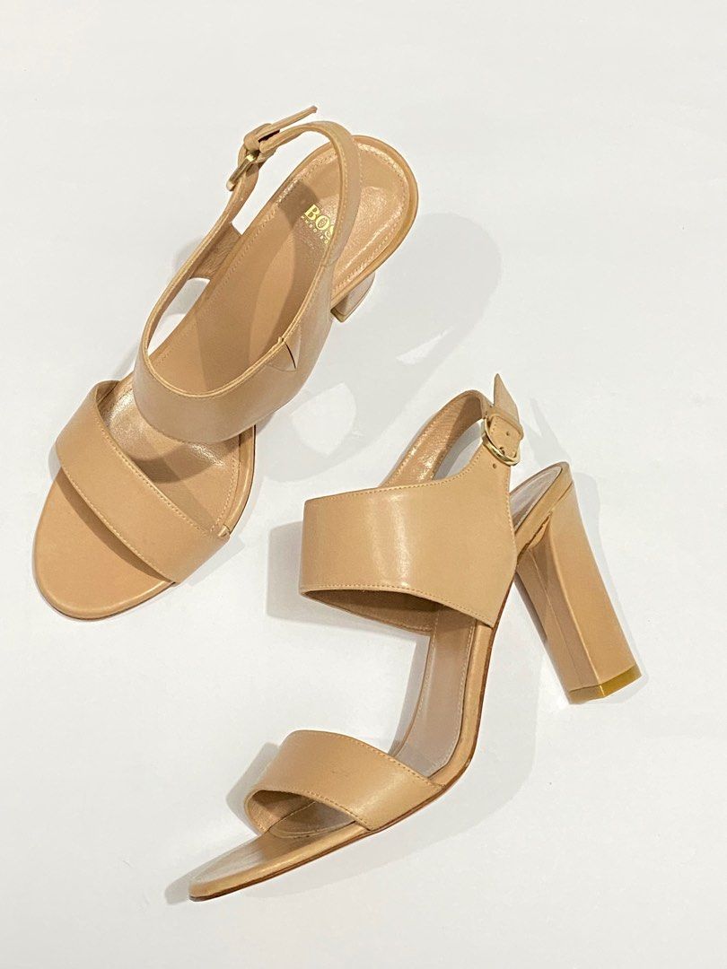 Hugo Boss, Women's Fashion, Footwear, Heels on Carousell