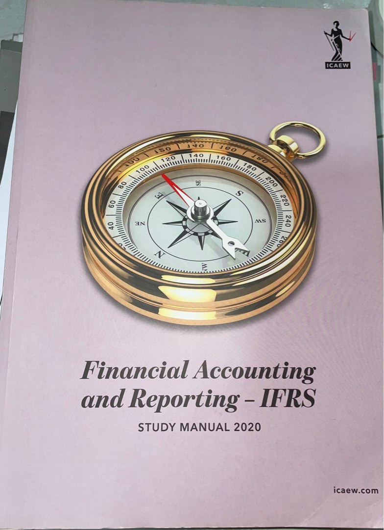 ICAEW Financial Accounting and Reporting - IFRS - study manual and question bank, Hobbies & Toys ...
