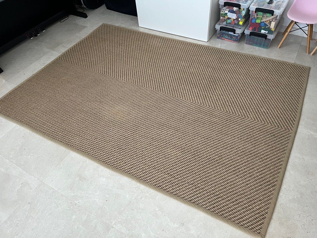 Ikea Hellested Rug Flatwoven 170cm x 240cm, Furniture & Home Living ...