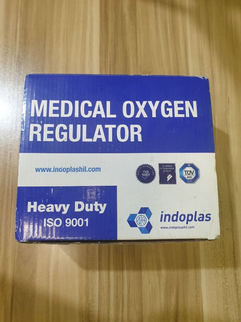 Indoplas Medical Oxygen Regulator w/ Free 1 Nasal Cannula, Health ...
