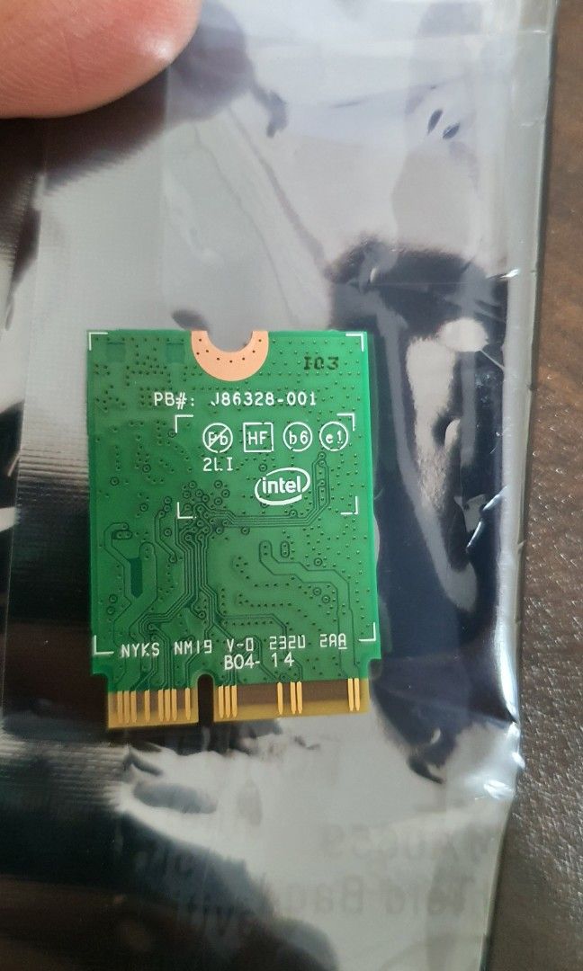 Intel Wifi Card Wifi 5 AC WiFi 6 AX, Computers & Tech, Parts ...