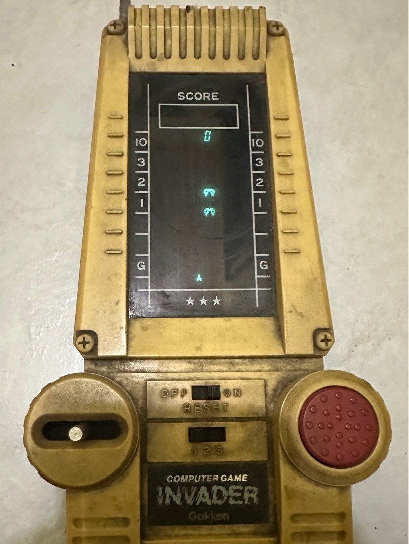 Invader Retro Handheld Game Gakken, Hobbies & Toys, Toys & Games on ...