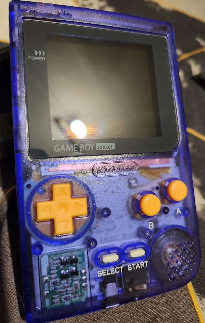 IPS modded Nintendo Gameboy pocket with custom shell, Video Gaming ...