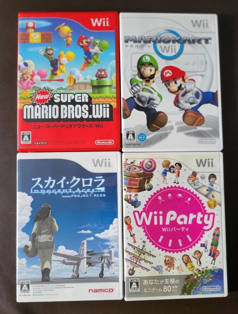 Japanese Wii Games, Video Gaming, Video Games, Nintendo on Carousell