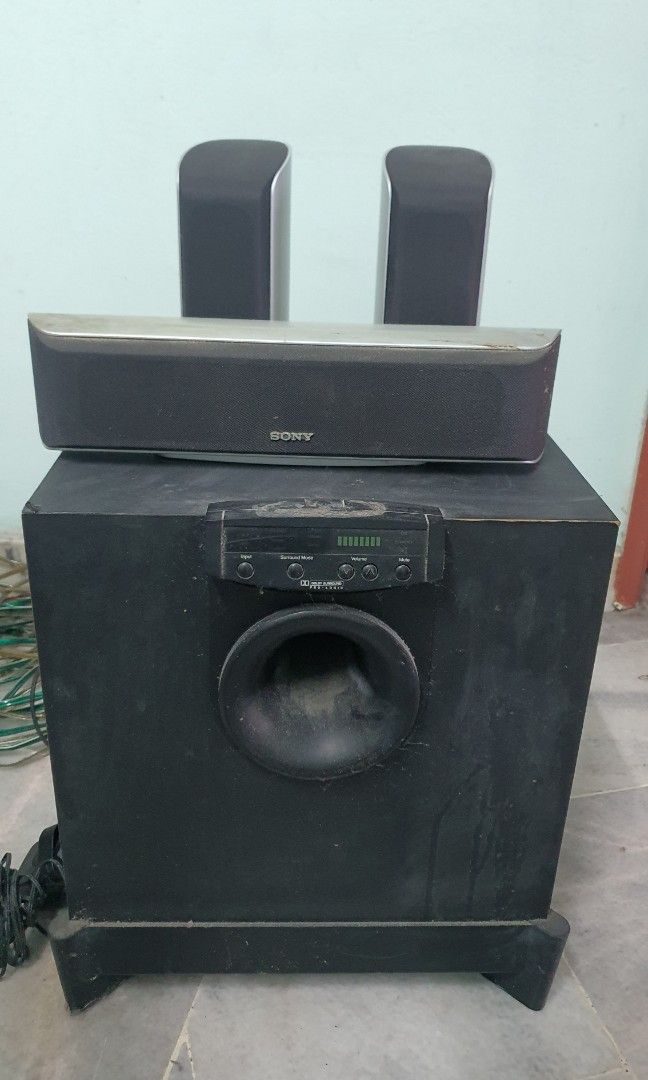 JBL JVC SONY KENWOOD AMP SUBWOOFER DIGITAL HOME THEATRE, Audio ...