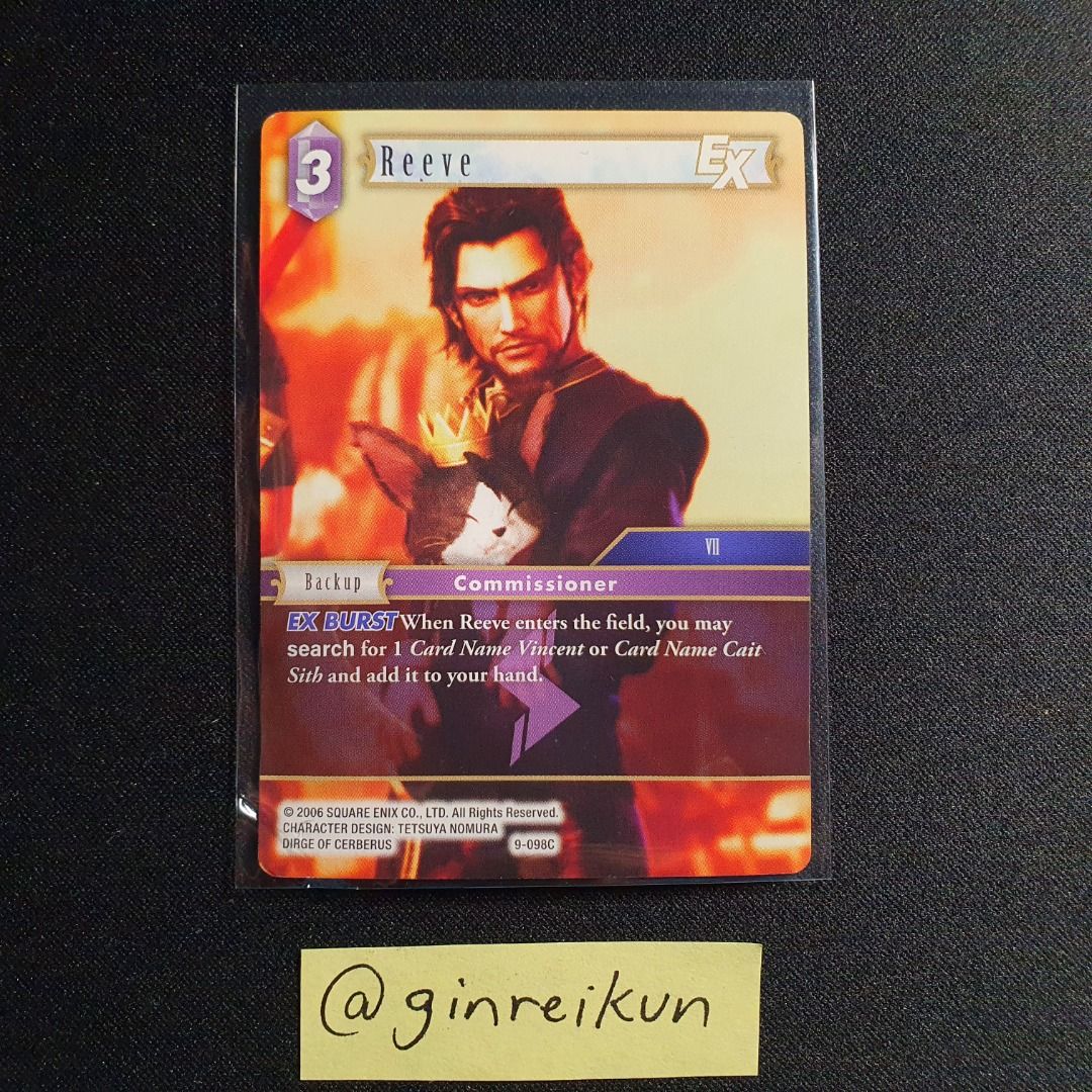 [KEANU REEVES] Official Weiss Schwarz Card, Hobbies & Toys, Memorabilia ...