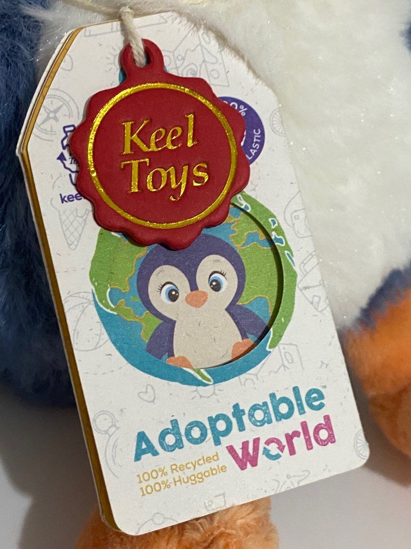 Keel Toys 16cm Keel Toys Adoptable World Penguin Plush Soft Toys ...