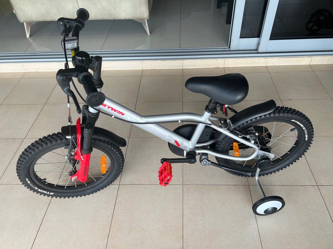 Kids Bike Bicycle Btwin 16 inch Monster Truck, Sports Equipment ...