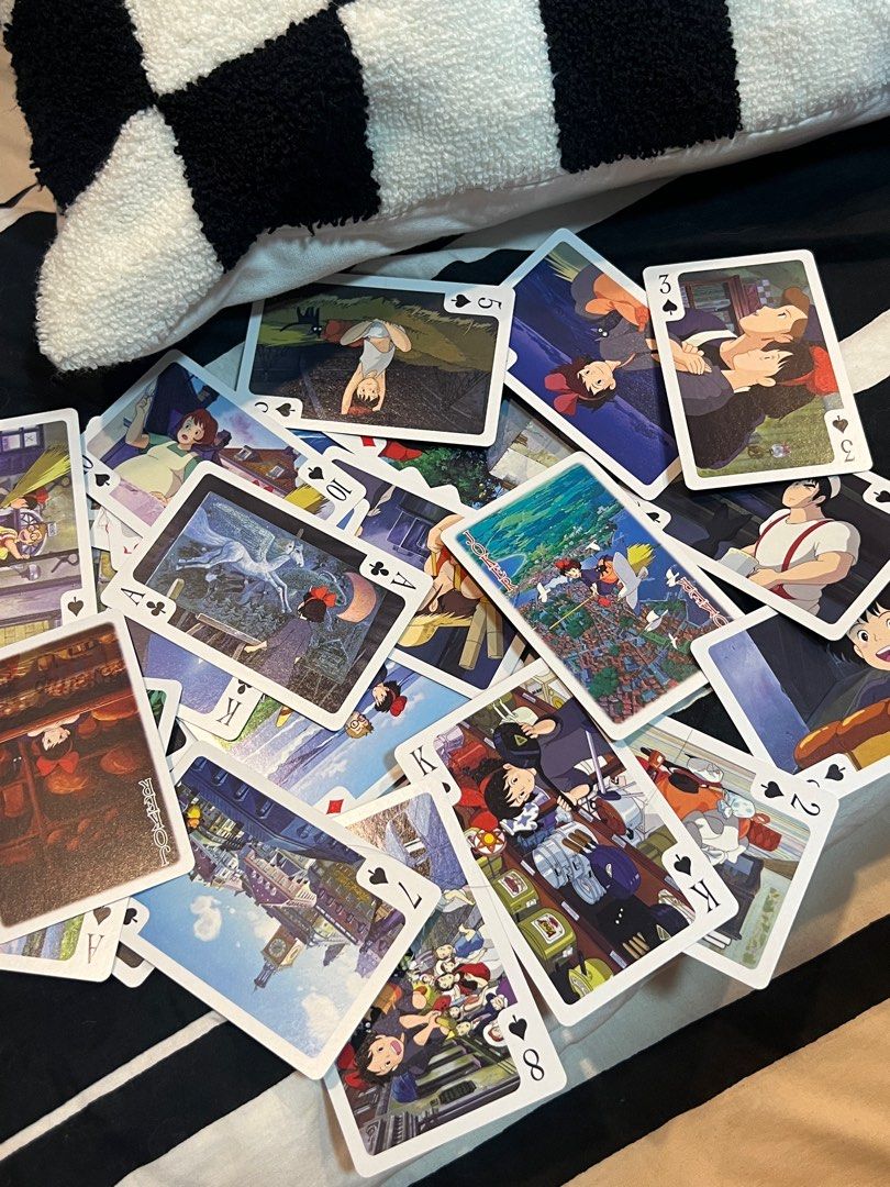 Kiki’s Delivery Service Playing Card from Ghibli Museum Mitaka, Hobbies ...