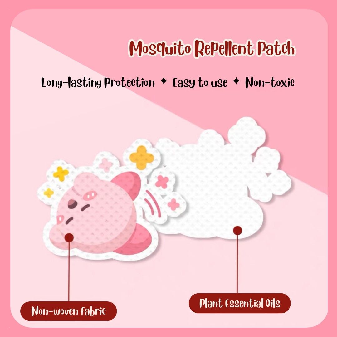 [Kirby] Dengue Defender Mosquito Patches DEET Free (12/24/36 Patches ...