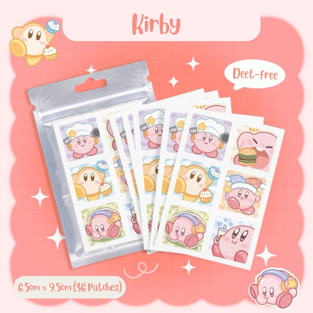 [Kirby Square] Dengue Defender Mosquito Patches DEET Free (12/24/36 ...