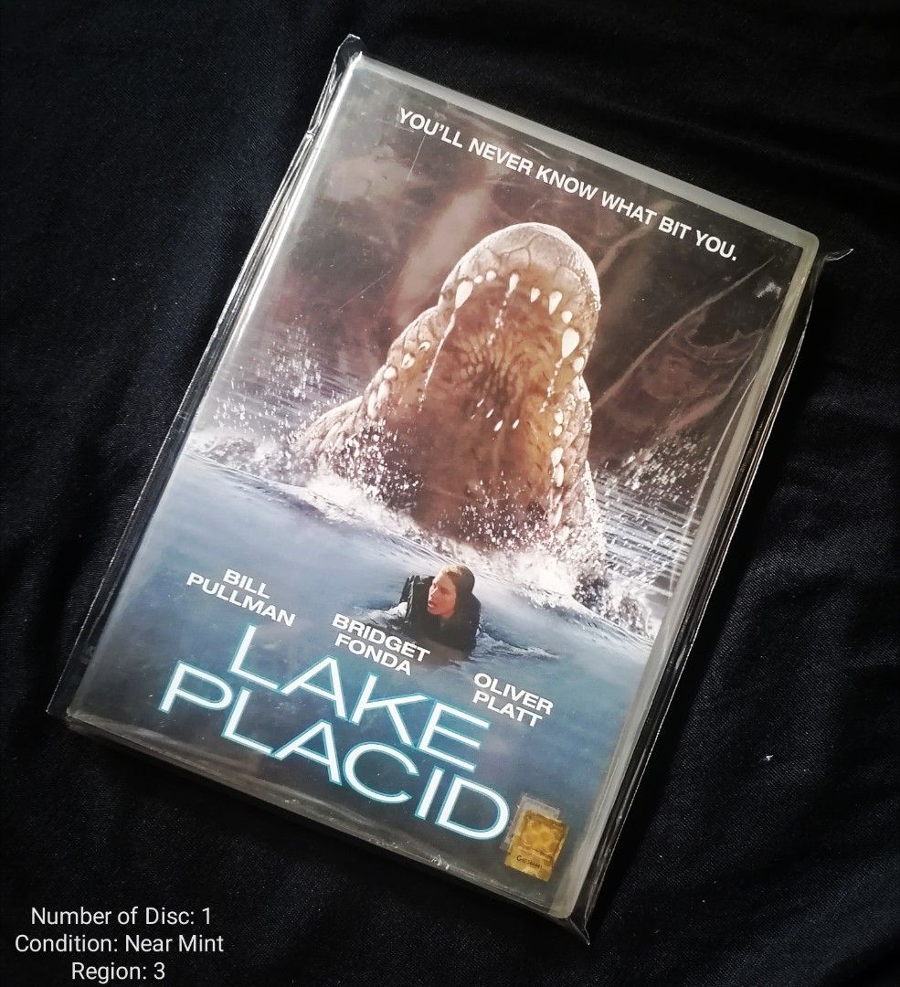 Lake Placid DVD Movie Original DVD Movies DVDs Movie For Sale Foreign ...