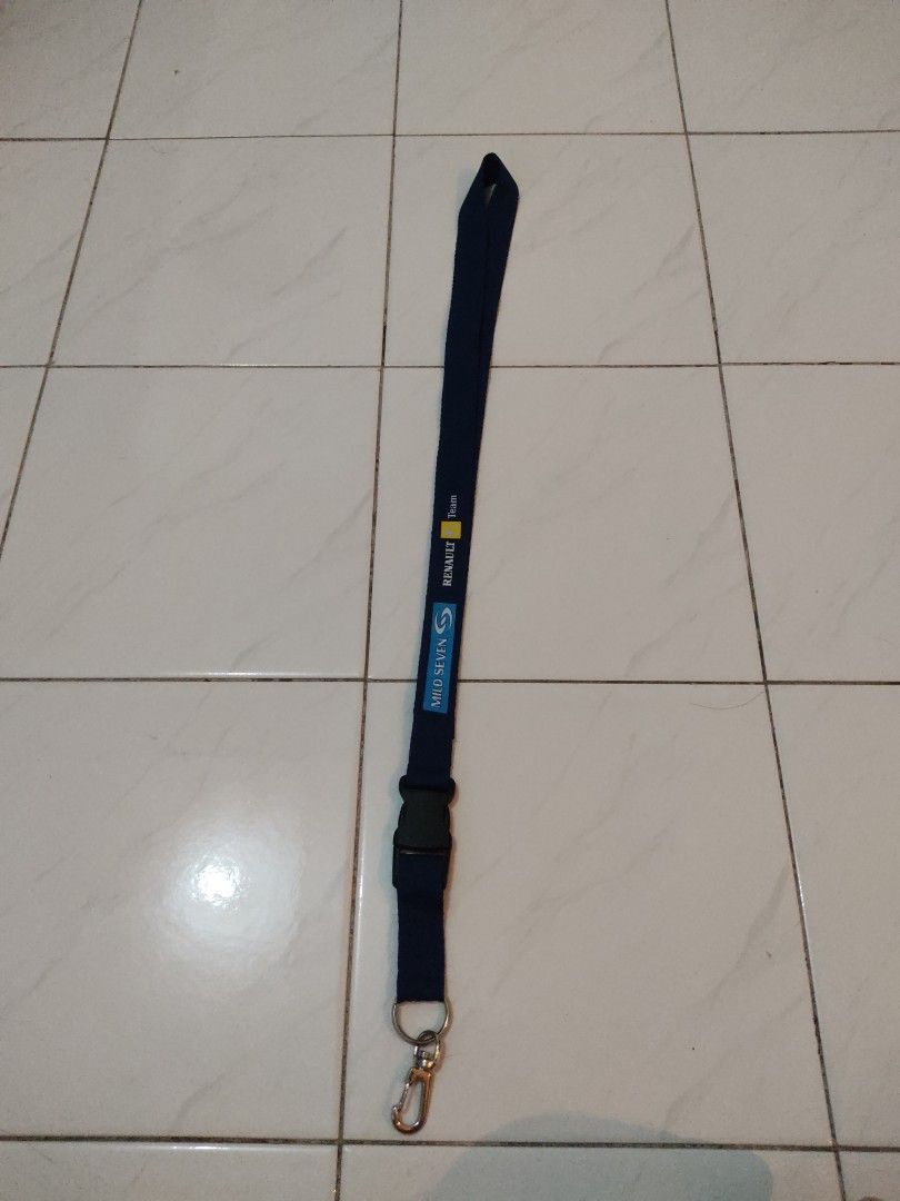 Renault F1 Team Lanyard, Men's Fashion, Watches & Accessories, Accessory holder, box ...