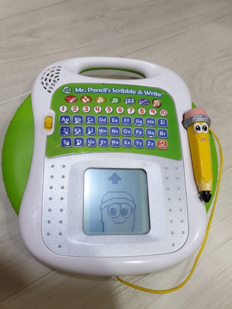 Leap frog Mr Pencil Scribble and Write, Hobbies & Toys, Toys & Games on ...