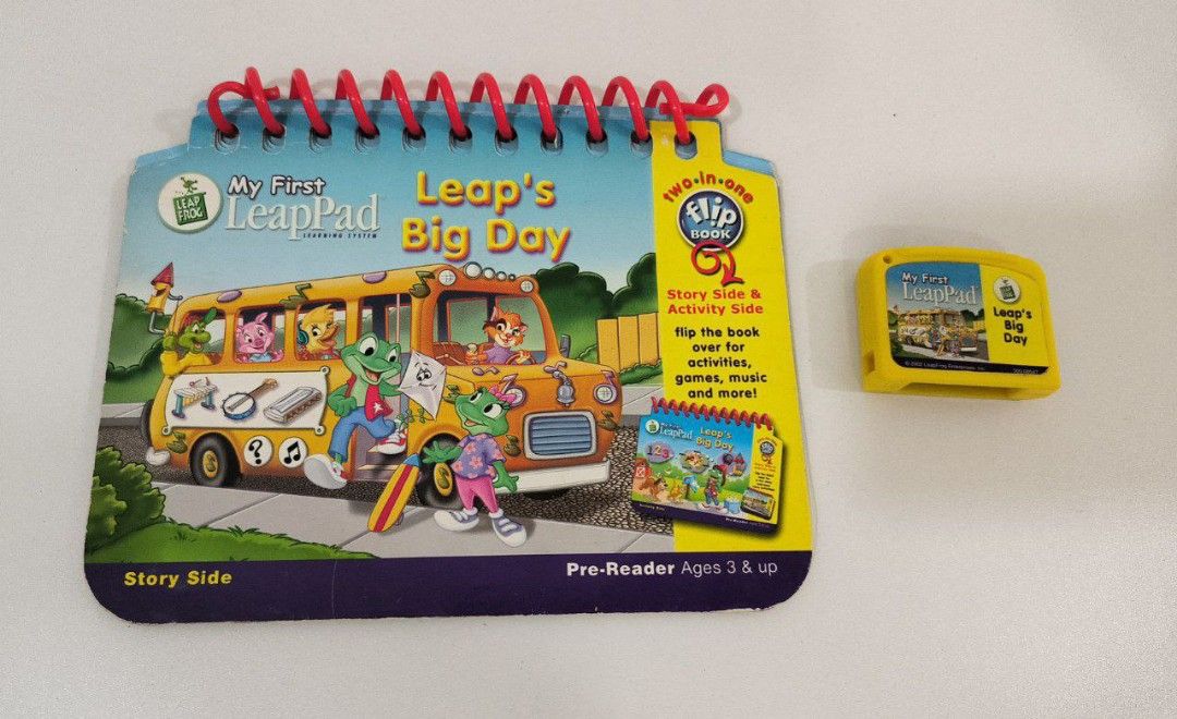Leapfrog learning system My First leap pad Book + cartridge Combo ...