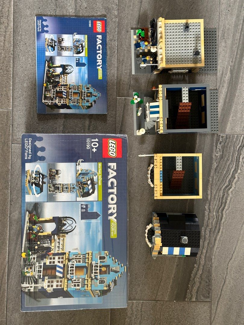 [Rare & Retired] Lego 10190 Market Street, Hobbies & Toys, Toys & Games ...