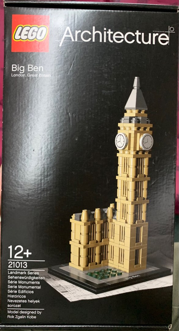 Lego 21013 architecture Big Ben London City, 興趣及遊戲, 玩具 & 遊戲類 - Carousell