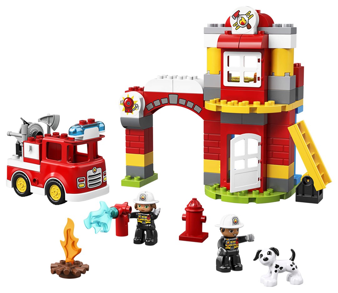 Lego Duplo fire station 10903, Hobbies & Toys, Toys & Games on Carousell
