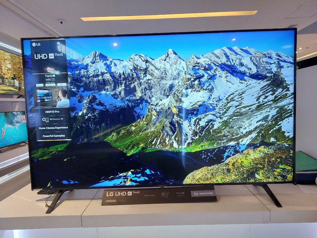 LG 4K UHD SMART LED TV UR7550PSC series, TV & Home Appliances, TV ...