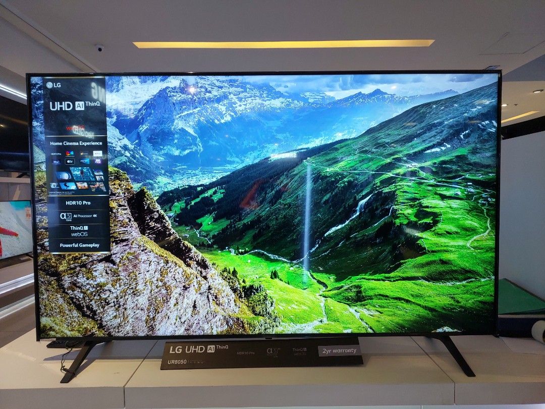 LG 4K UHD SMART LED TV UR7550PSC series, TV & Home Appliances, TV ...