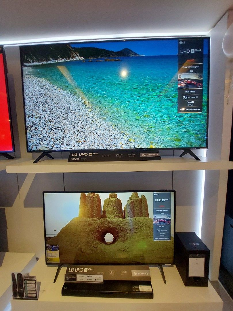 LG 4K UHD SMART LED TV UR7550PSC series, TV & Home Appliances, TV ...