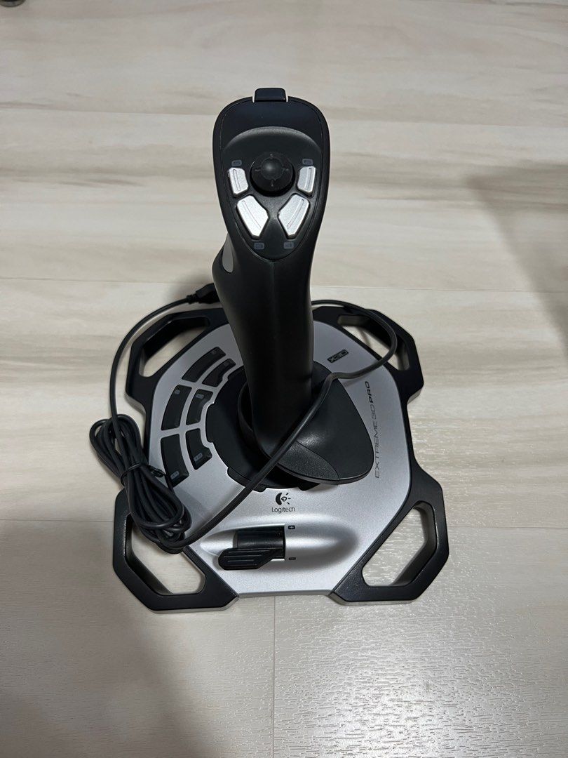 Logitech Flight Stick Extreme 3D Pro, Video Gaming, Gaming Accessories ...