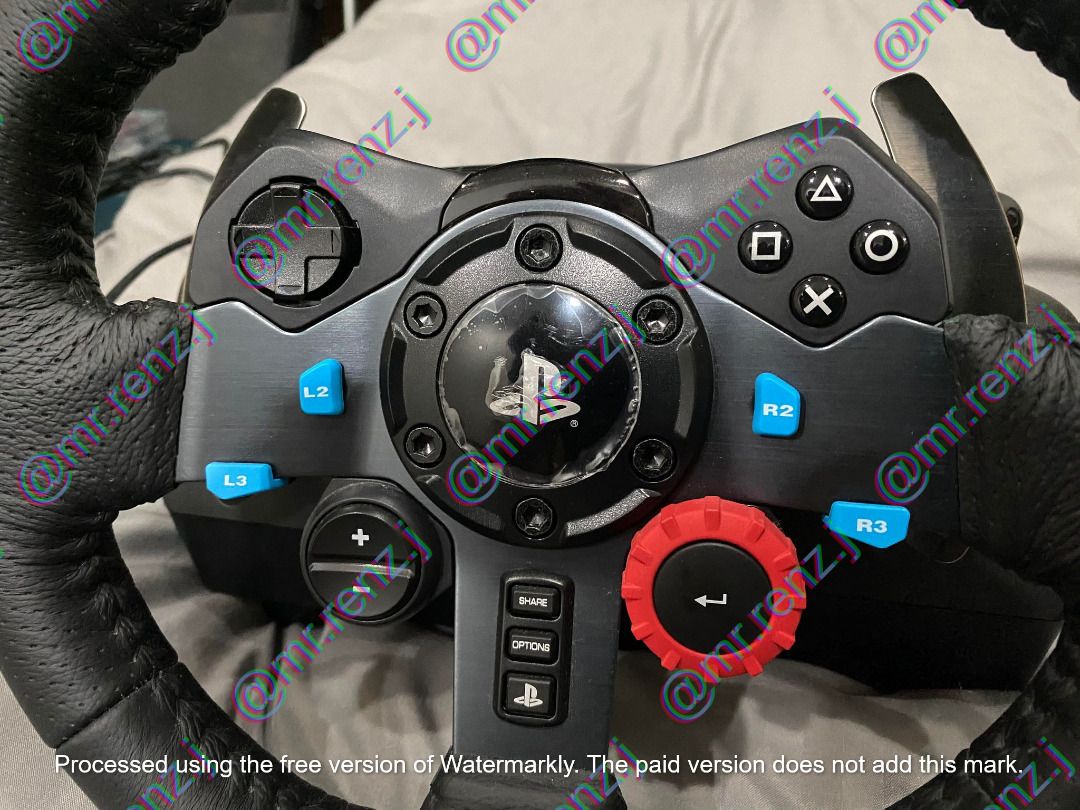 Logitech G29 Wheel, Pedals, & Shifter, Video Gaming, Gaming Accessories ...