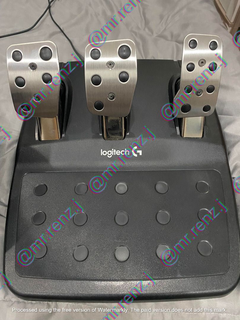 Logitech G29 Wheel, Pedals, & Shifter, Video Gaming, Gaming Accessories ...