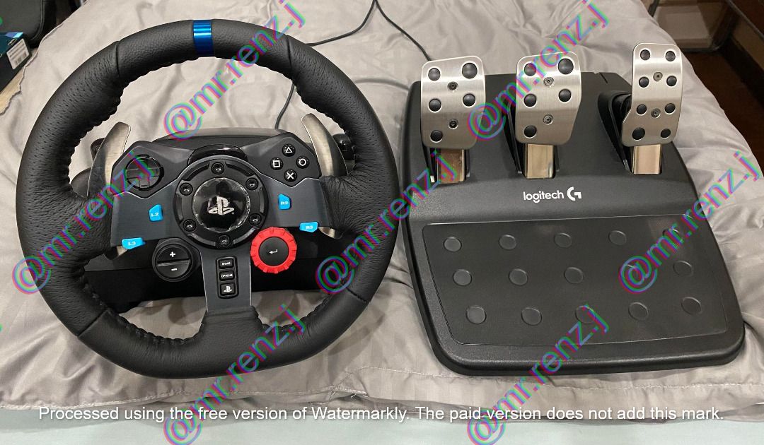 Logitech G29 Wheel, Pedals, & Shifter, Video Gaming, Gaming Accessories ...