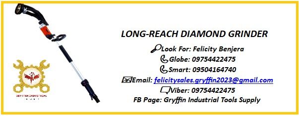 LONG-REACH DIAMOND GRINDER, Commercial & Industrial, Industrial ...