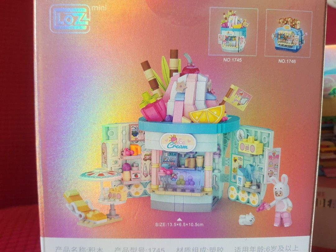 LOZ IDEAS MINI BRICKS AMERICAN STYLE FOOD STALL, Hobbies & Toys, Toys ...