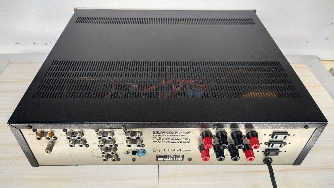 LUXMAN L-410 STEREO INTEGRATED AMPLIFIER, Audio, Soundbars, Speakers ...